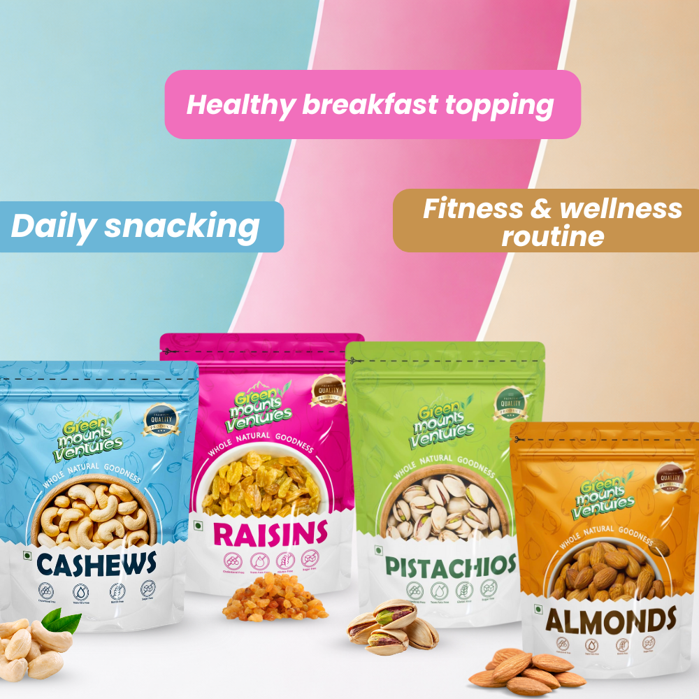 Christmas Mega Sale Dry Fruits Combo (250g Each) | Cashews Pistachios ...